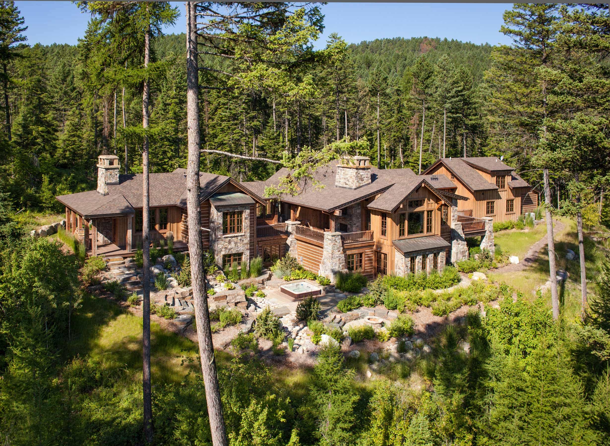 Multi-generational rustic western ranch