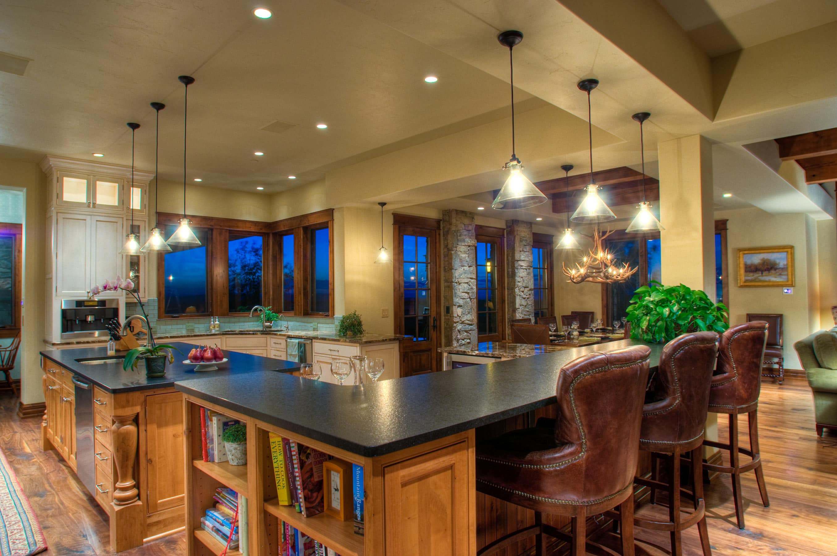 Rustic Western Architecture Bozeman Green Hills Ranch