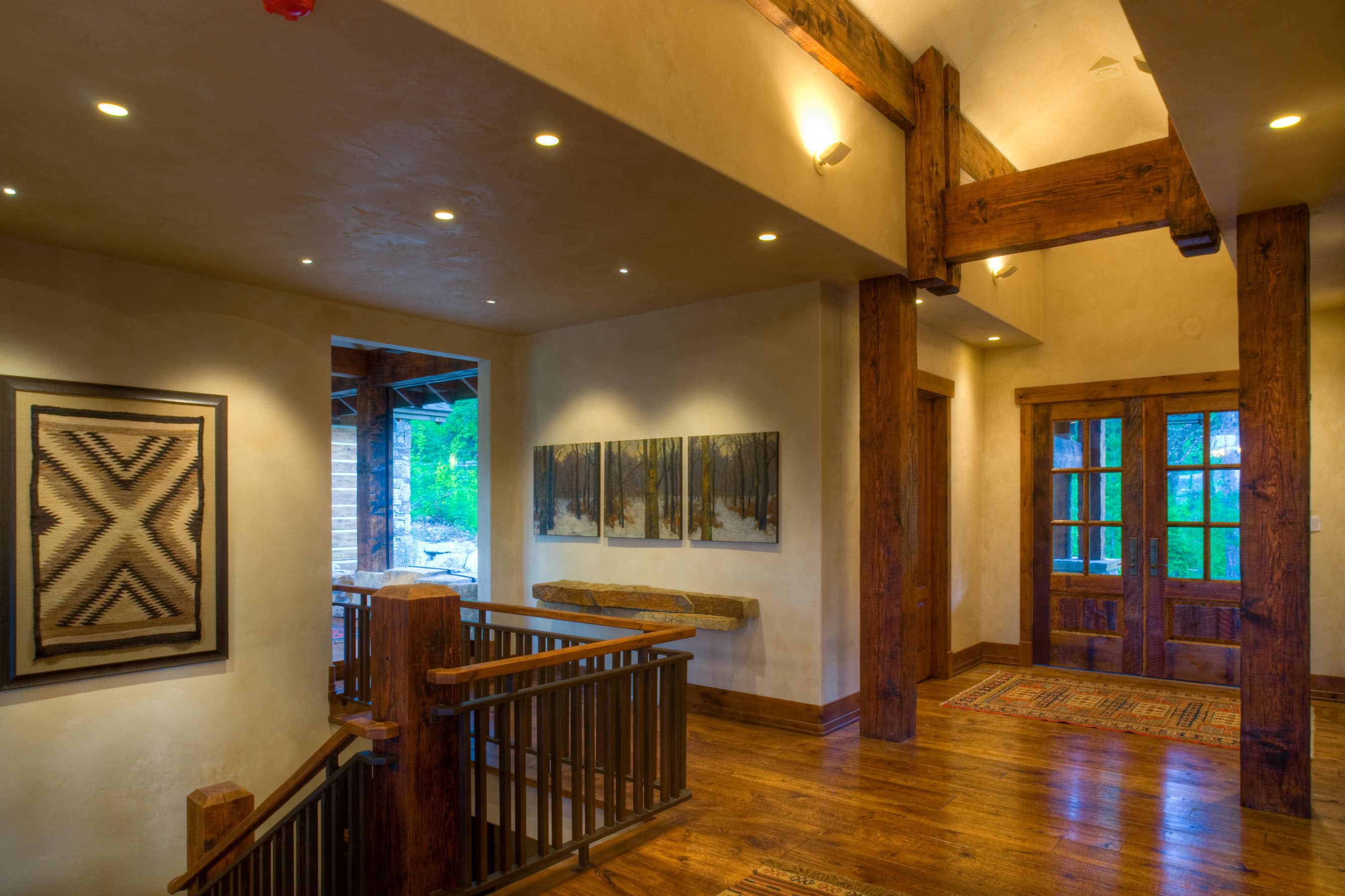 Multi-generational rustic western ranch