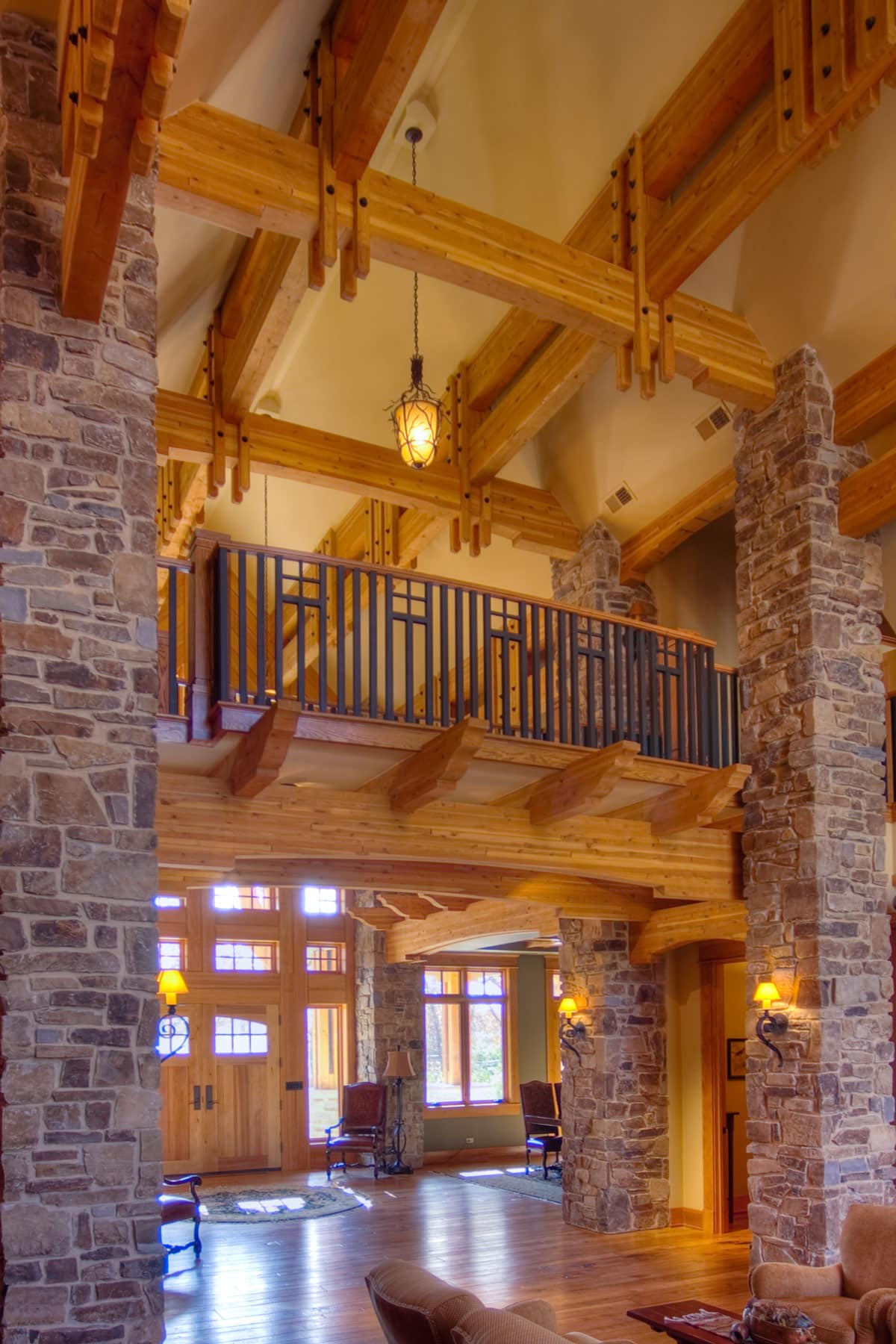 Timber Frame Luxury Western Home