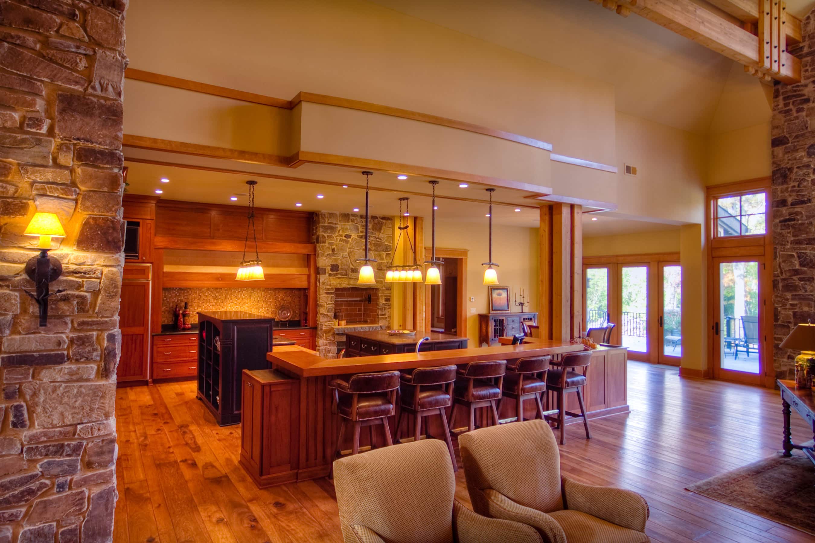 Timber Frame Luxury Western Home