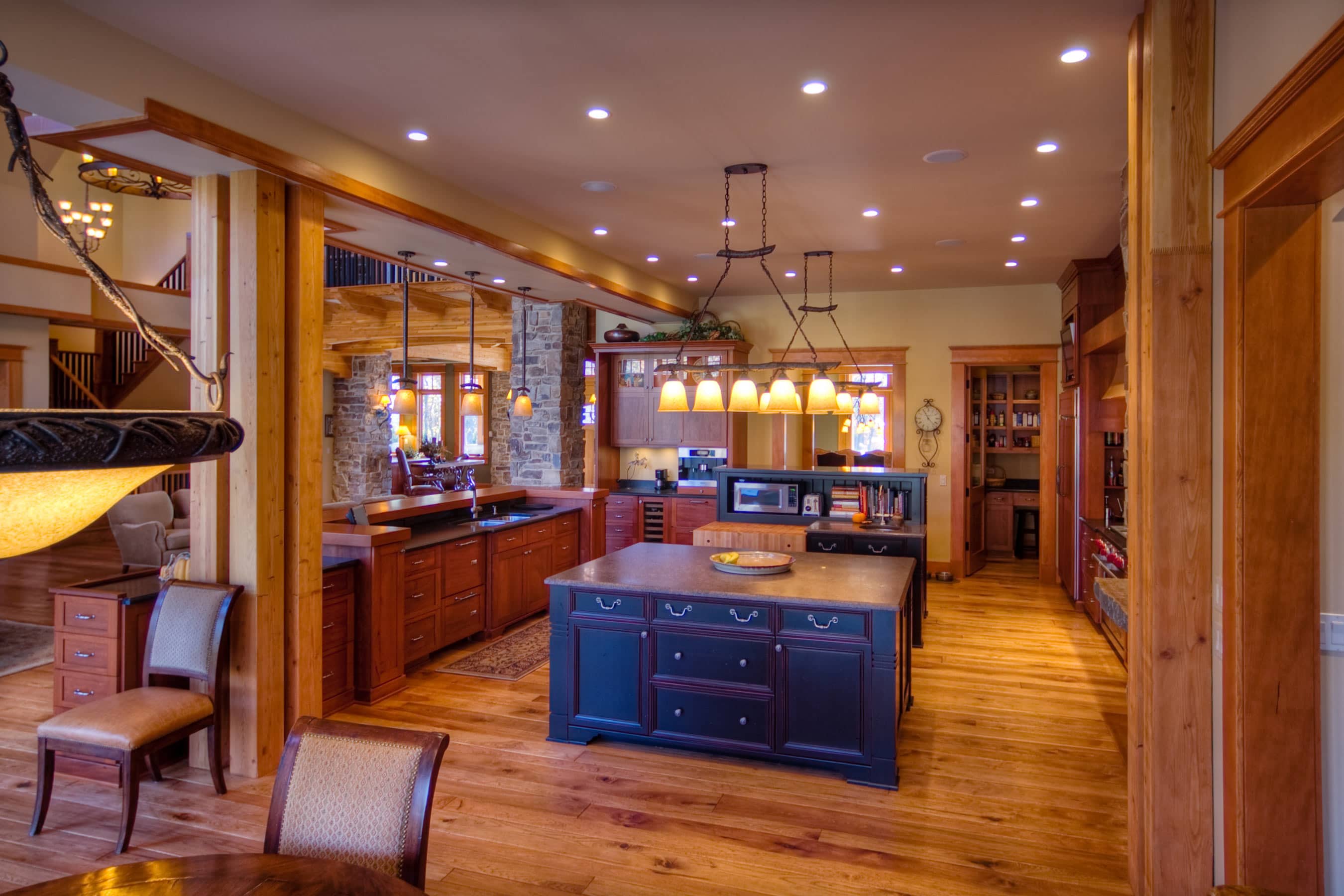 Timber Frame Luxury Western Home