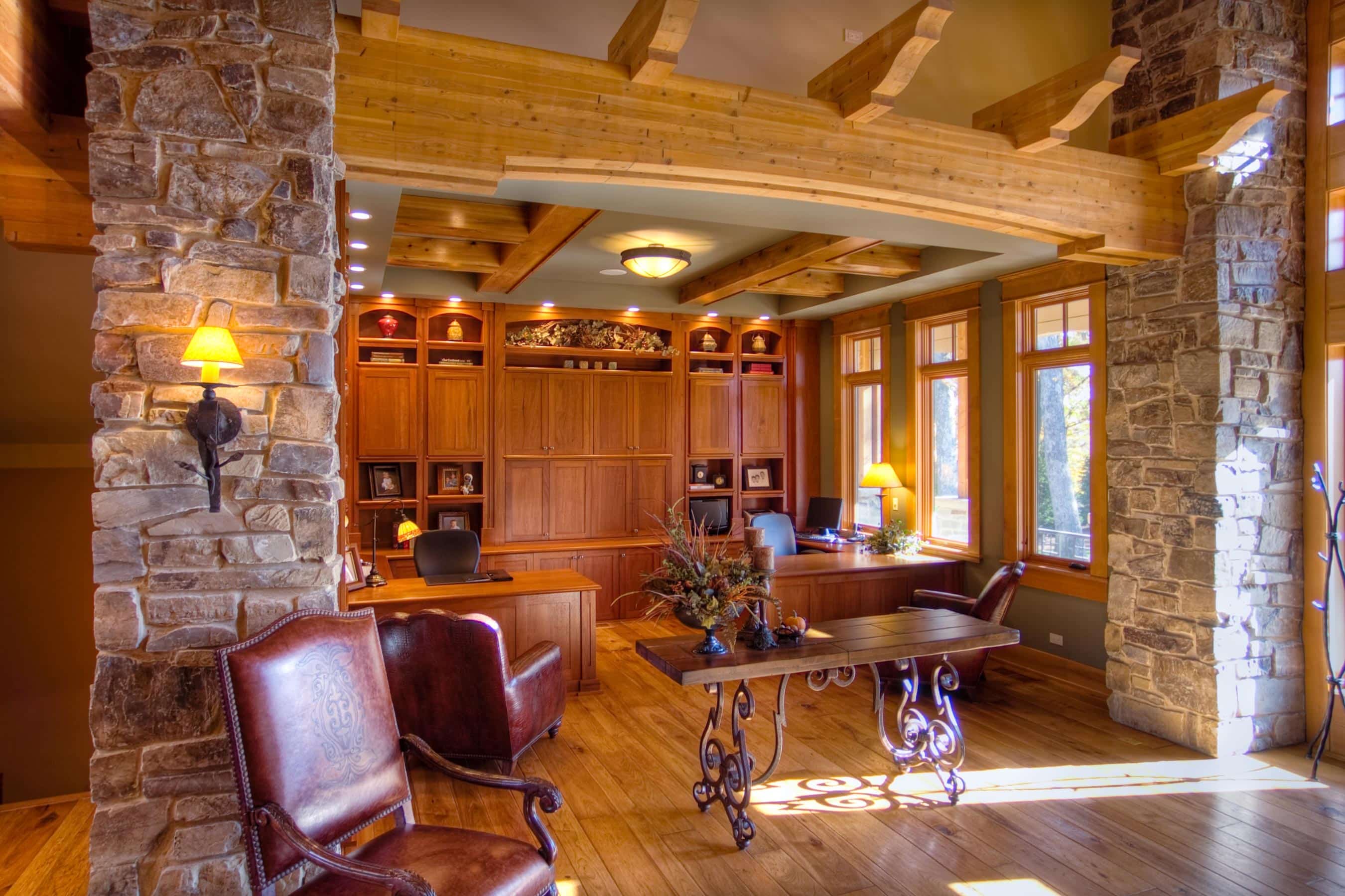 Timber Frame Luxury Western Home