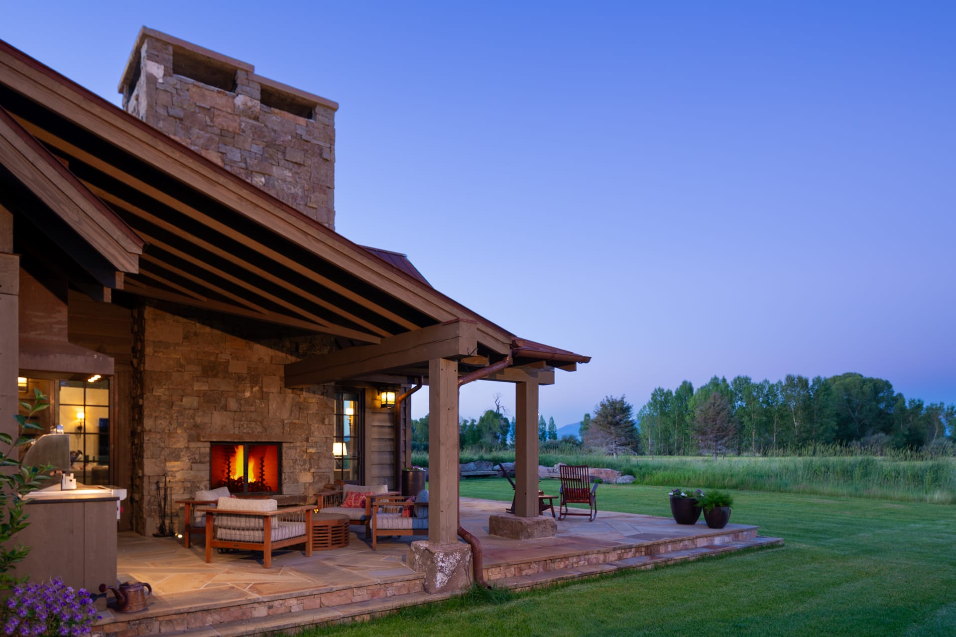 Luxury Guest Ranch Cabin Tour in Bozeman Montana